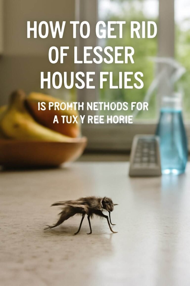 How to Get Rid of Lesser House Flies: 15 Proven Methods for a Fly-Free ...